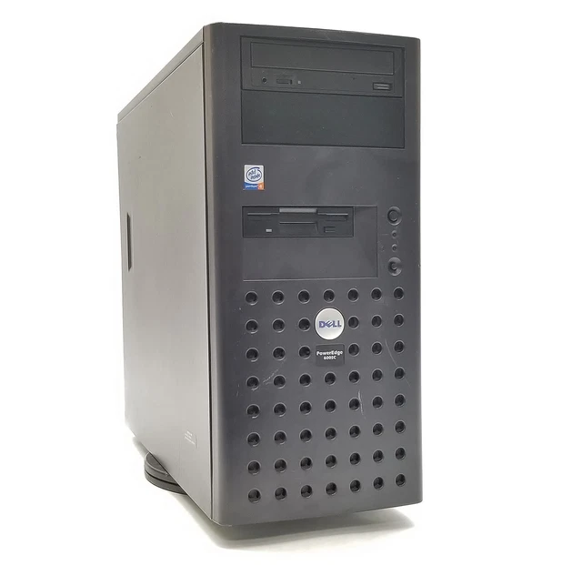 DELL POWEREDGE 6005C TWR Pentium 4 2.40GHz 256MB NO/HDD Vintage Server ...