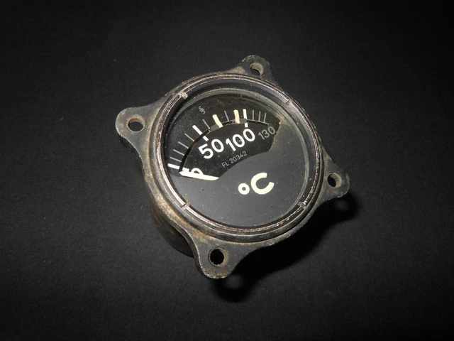 WW2 GERMAN LUFTWAFFE Temp-Anzeiger - TEMPERATURE GAUGE - Me109 Fw190 ...