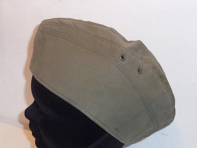 VINTAGE 1981 GERMAN Bamberger Mutzen-Industrie BERET CASQUETTE Garrison ...