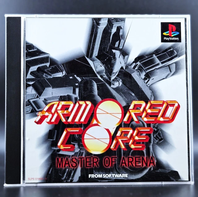 ARMORED CORE MASTER of Arena + Project Phantasma Set PS1 Playstation 1 ...