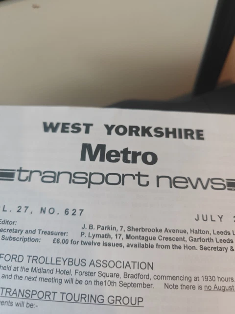 WEST YORKSHIRE METRO transport News (psv Circle) 2004/5 £5.92 - PicClick UK