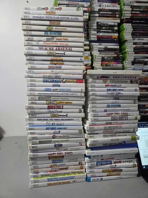 WII GAMES 65+ games to choose from U Pick & Choose $15.00 - PicClick CA