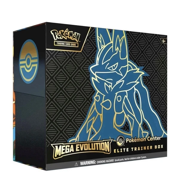 POKÉMON TCG MEGA Evolutions Lucario Elite Trainer Box £159.80 - PicClick UK