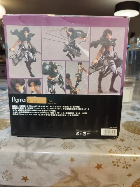 LEVI ACKERMAN FIGMA Max Factory L'attaque des titans EUR 70,00 ...