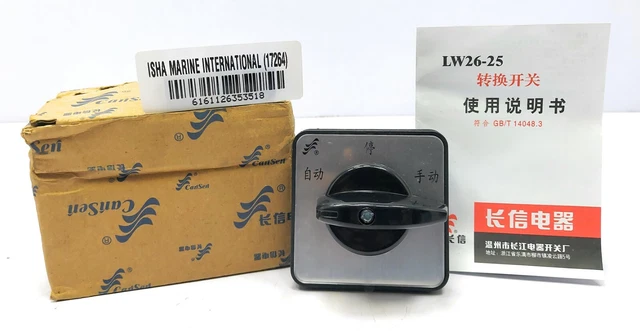 CANSEN LW26-25 ROTARY Cam Switch £64.75 - PicClick UK