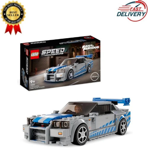 LEGO 76917 SPEED Champions 2 Fast 2 Furious Nissan Skyline GT-R (R34) Race Car £15.49 - PicClick UK