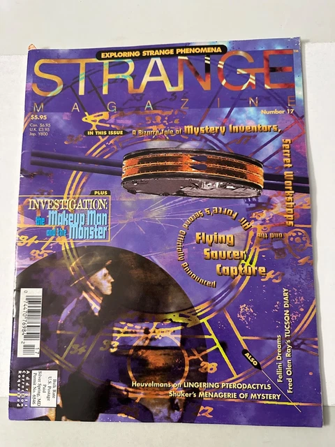 STRANGE MAGAZINE “EXPLORING Strange Phenomena” #17 Rare - Summer 1996 ...