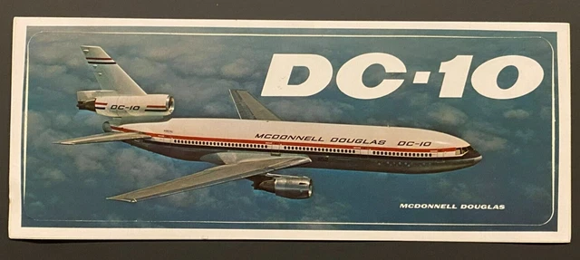 MCDONNELL DOUGLAS DC-10 Aircraft Sticker £4.73 - PicClick UK