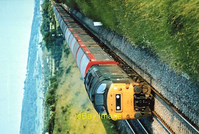 PHOTO RAILWAY 6X4 Class 37 37190 Speedlink Freight near Cheltenham ...