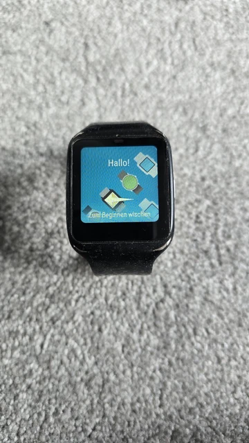 SONY SWR50 SMART Watch 3 Health & Fitness Tracker Sport Band *Read ...