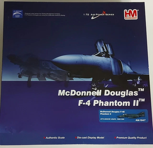 HOBBY MASTER HA1947 McDonnell Douglas F-4E Phantom II USAFE 480th TFS ...