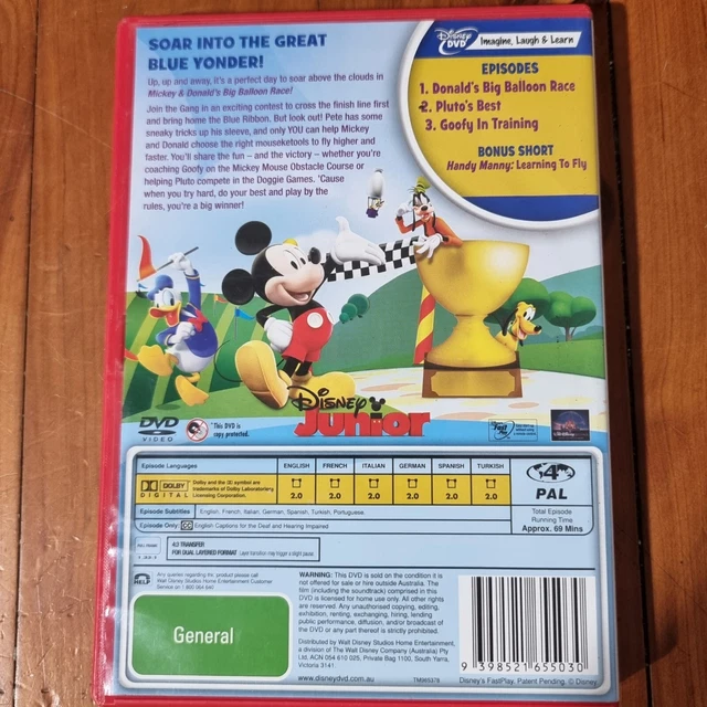 BULK LOT 5 x DVDs - Walt Disney, Mickey Mouse Clubhouse R4 - GUC £18.67 ...