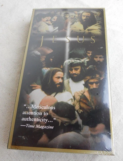 JESUS 1979 MOVIE Starring Brian Deacon - on VHS Tape - In Original ...