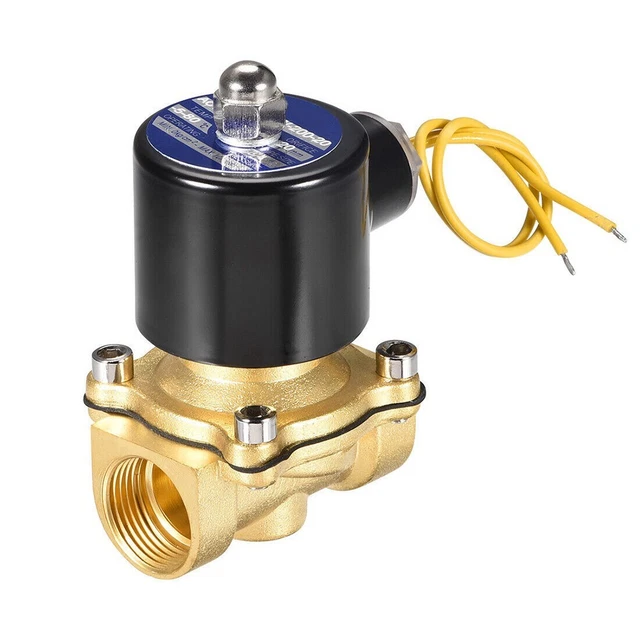 DIRECT ACTING DIAPHRAGM Structure Brass Valves Size 34 Inches AC Power ...
