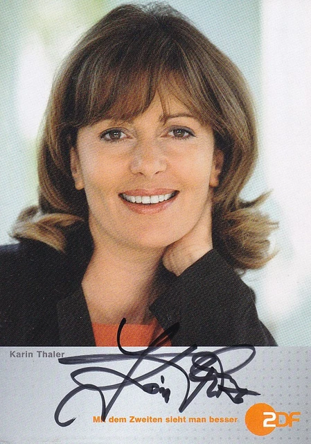 KARIN THALER - dt. Schauspielerin, ZDF, "Rosenheim-Cops", Original ...