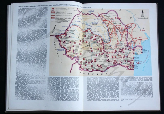 ROMANIA ARMY WW2 Hitler Germany MAPS WORLD WAR II FIGHTS ARMY East ...