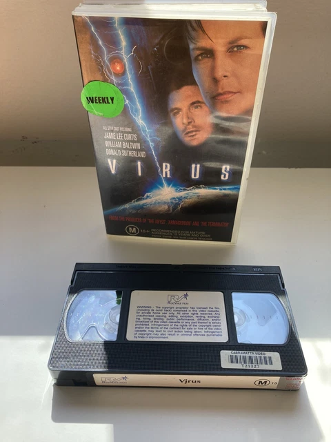 VIRUS VHS EX-RENTAL Box Office Movie (1999) $49.00 - PicClick AU