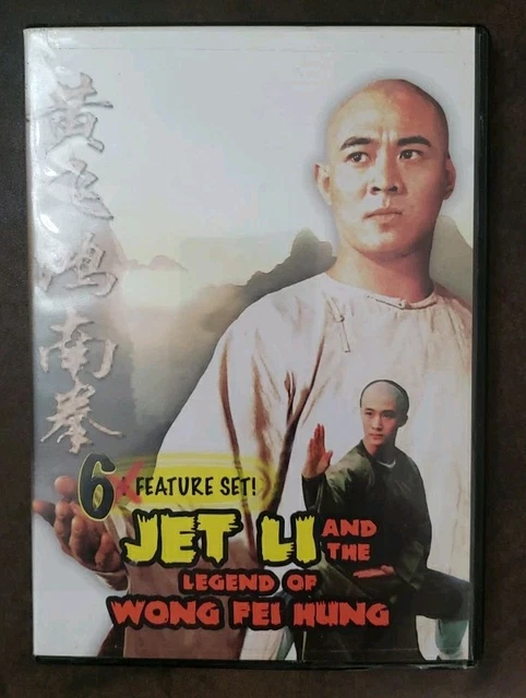 JET LI & Legend of Wong Fei Hung (DVD, 2005) 6 Feature Set! $7.99 ...