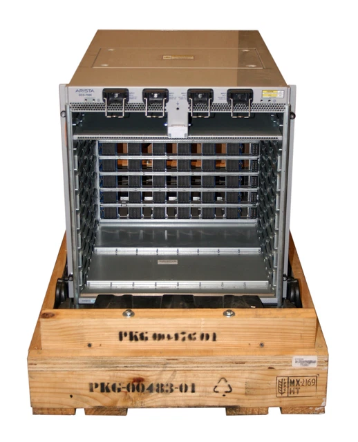 ARISTA DCS-7508, BLANK Data Center Switch Chassis (NO BLADES/FANS/PSU ...