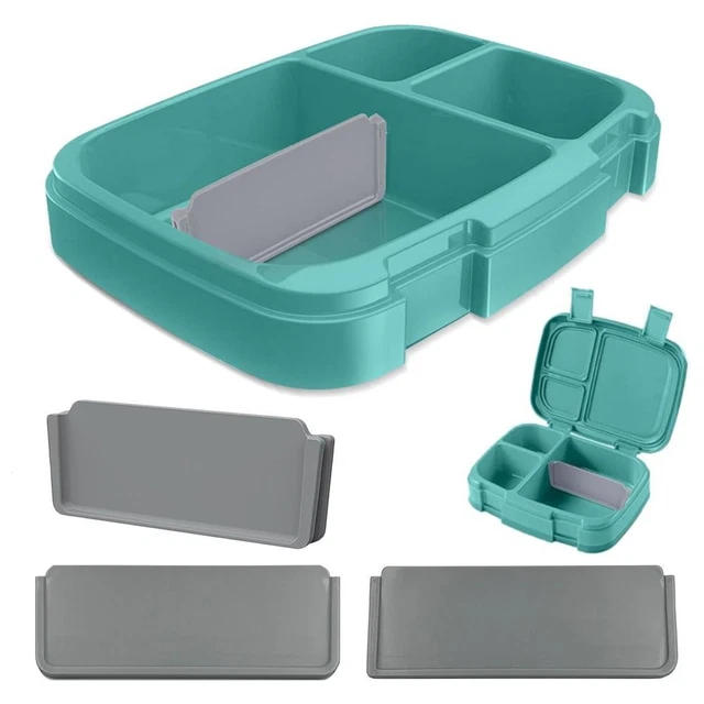 SILICONE LUNCH BOX Insert Safe Food Tray Divider Bento Box Divider for ...