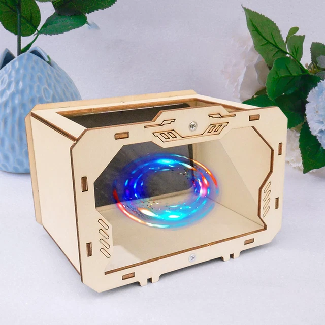 WOODEN DIY 3D Holographic Projection Scientific Experiment Hands on Skills $17.71 - PicClick AU