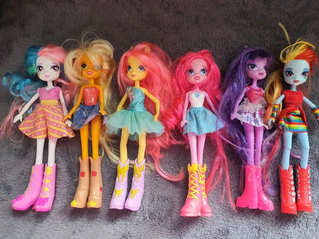 MY LITTLE PONY Equestria Girls Dolls Bundle Applejack, Celestia, Fluttershy,... £30.00 - PicClick UK