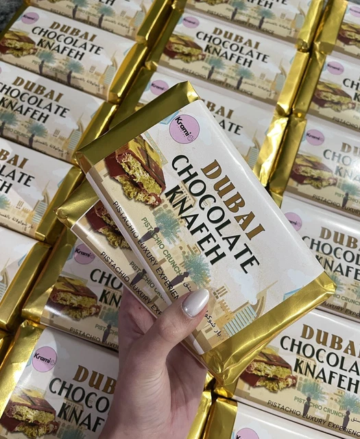 DUBAI CHOCOLATE BAR Pistachio 195g Milk Chocolate viral £18.57 ...
