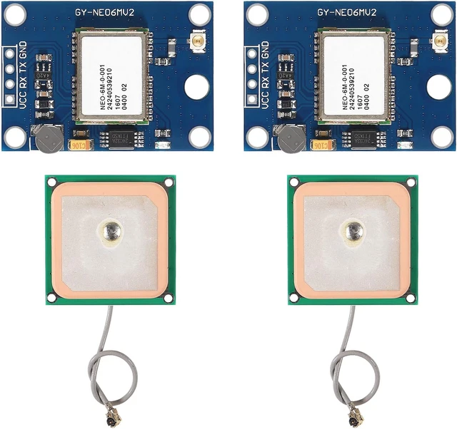 2PCS GY-NEO6MV2 NEO-6M GPS Module with Flight Control for EEPROM MWC ...
