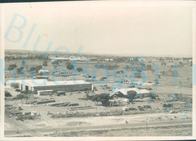 1950S ORIGINAL PHOTO Rhodesian Alloys Chrome steelworks plant CMED ...