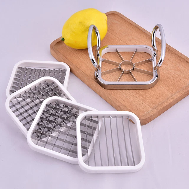 5 IN 1 Stainless Steel Multifunction Vegetable Fruit Cutter Kitchen ...
