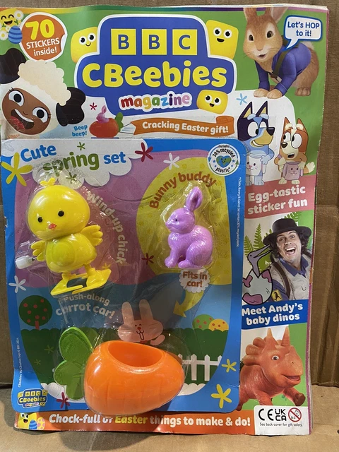 CBEEBIES MAGAZINE ISSUE 632 Easter Cute Spring Set Toys £9.99 - PicClick UK