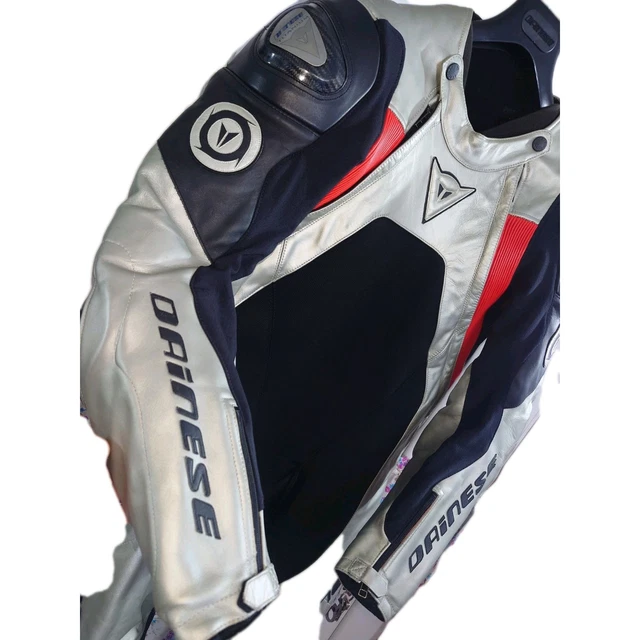 RED LINE T Age Dainese Titanium Sukhoi Dainese Leather Suit 54 Leathers ...