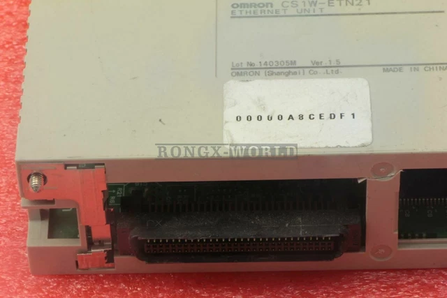 ONE OMRON CS1W-ETN21 Ethernet Unit Serial Communications PLC Module ...