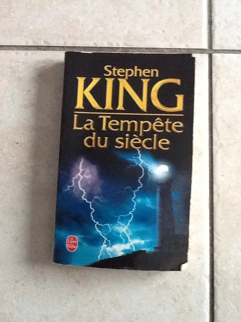 LIVRE STEPHEN KING La Tempête Du Siècle EUR 3,00 - PicClick FR