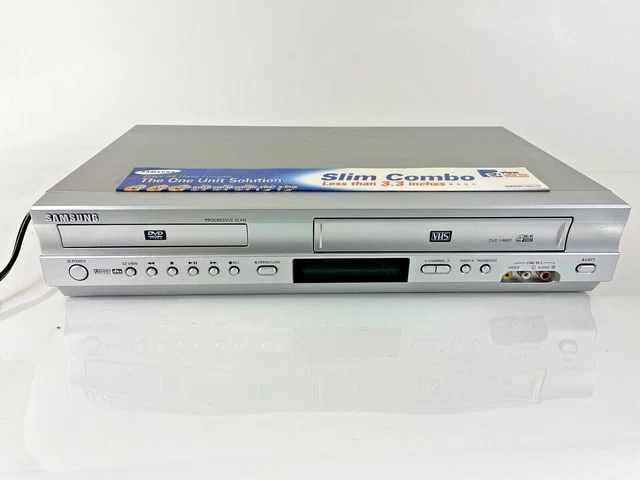 SAMSUNG DVD-V4600 VCR VHS DVD Player Combo 4-Head Hi-Fi EUR 66,42 ...