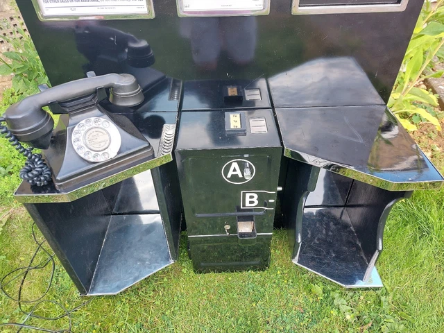 RED TELEPHONE BOX Kiosk K6 K2 GPO Jubilee Interior New And Old Parts ...