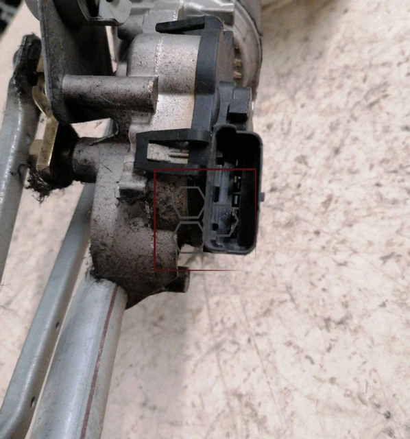 6401F4 MOTEUR ESSUIE-GLACE av pour CITROEN C3 1A SERIE 1.6 16V HDi Ber ...