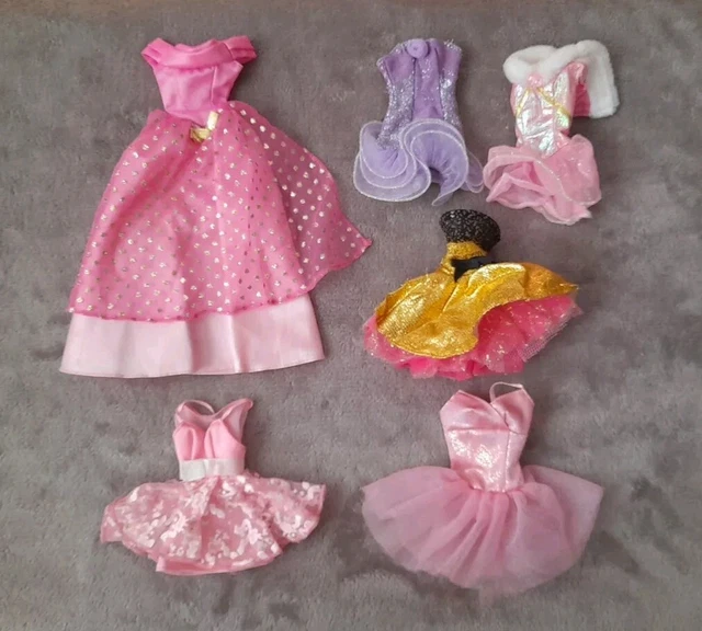 BARBIE 90S CLOTHES Bundle Cute Dress Princess My First Tea Party ...