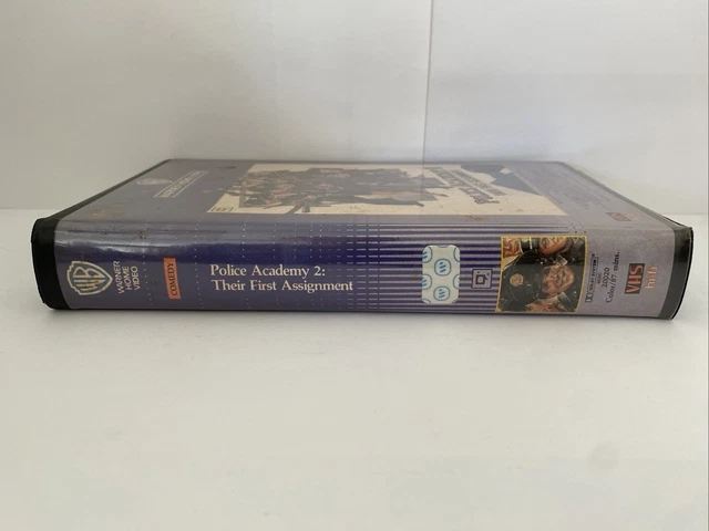 POLICE ACADEMY 2 VHS First Release No Barcode Clam Shell Steve ...