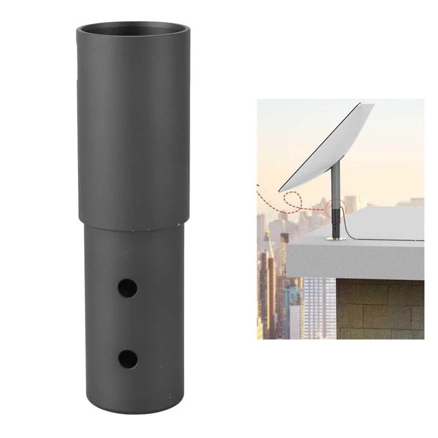 SATELLITE DISH ANTENNA Adapter Multi Angle Adjustable Antenna Pipe ...