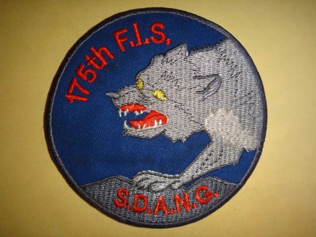 USAF 175TH FIGHTER Interceptor Squadron South Dakota Air National Guard ...