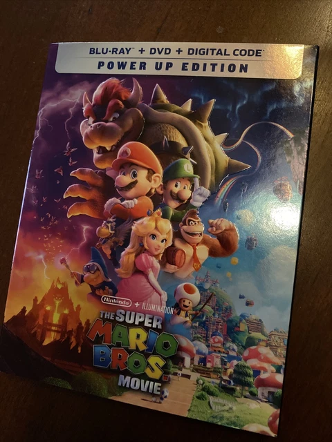 THE SUPER MARIO Bros. Movie: Power Up Edition (Blu-ray, DVD, Digital ...