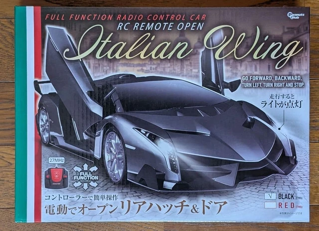 ITALIAN WING RC car full function black £79.25 - PicClick UK