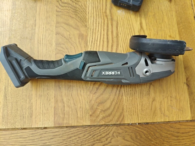FERREX 20V OR 40v Cordless Angle Grinder Bare unit. New model brand new ...