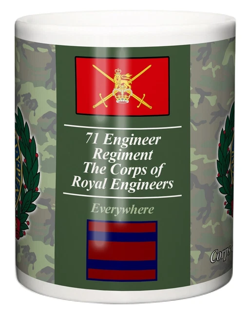 BRITISH ARMY SOLDIER 71 Engineer Regiment The Corps of Royal Engineers ...
