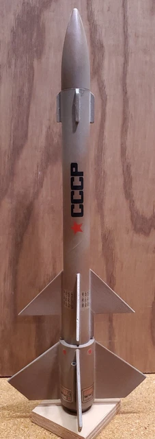 VINTAGE SAM-X, 2-STAGE Model Rocket, Custom Rocket Co., Built, Flown ...