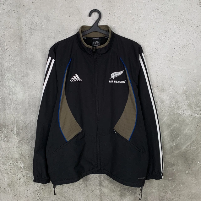 NEW ZEALAND 2007 2008 2009 All Blacks Rugby Union Jacket Adidas Jersey ...