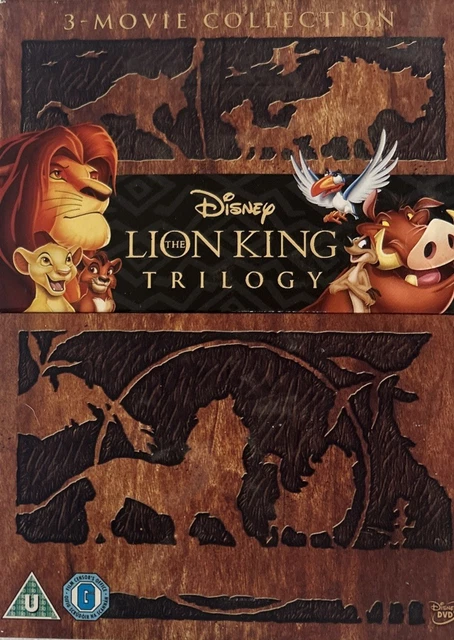 THE LION KING Trilogy (Box Set, DVD, 1994) PAL Region 2 $36.99 ...