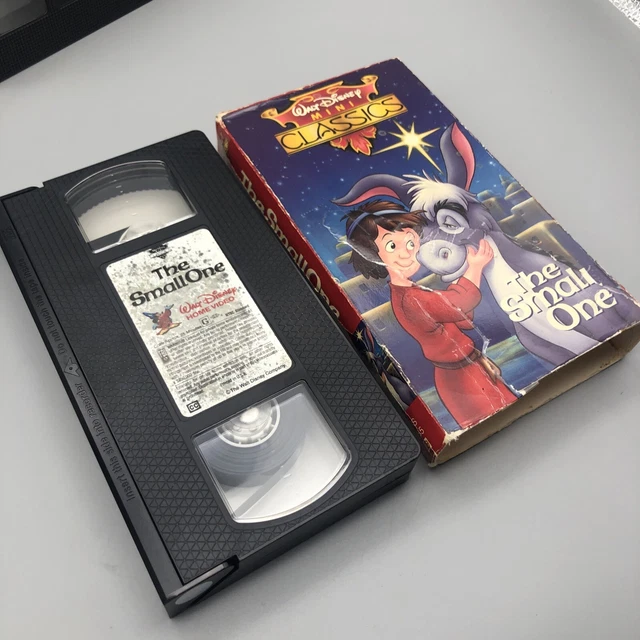WALT DISNEY MINI Classics The Small One VHS Tape Animated Christmas ...