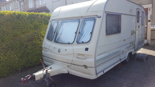 AVONDALE LEDA QUANTOCK 2 Berth Caravan 1997 + AWNING - **DELIVERY ...